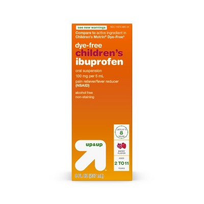 Children's Ibuprofen (nsaid) Oral Suspension Pain Reliever & Fever ...