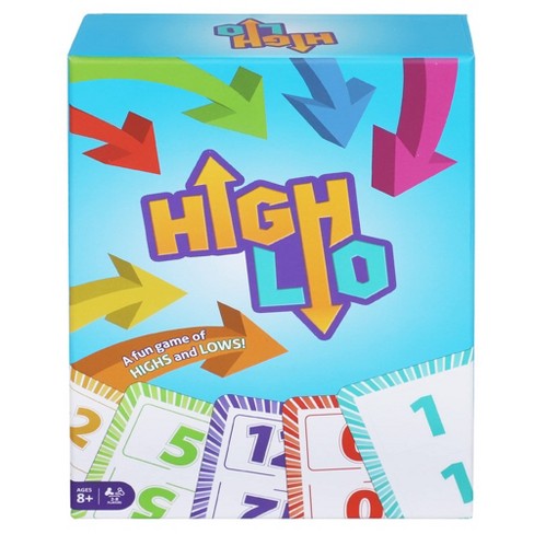 Point Games High-lo Card Games For Families, Adults & Kids, Family Game ...