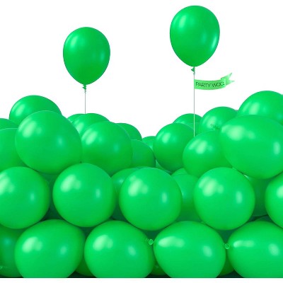 Partywoo 120 Pcs 5 Inch Balloons Green-y24 : Target
