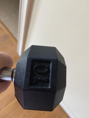 Hex Dumbbell 20lbs Black - All In Motion™ : Target