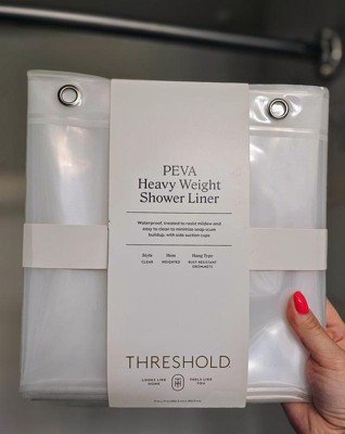 71"x71" Heavy Weight Color Shower Liner - Threshold™ : Target