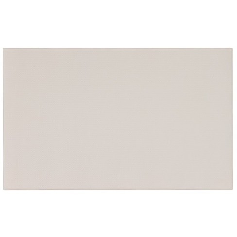 The Lakeside Collection Solid Color Kitchen Accent Rug - Moonlight : Target