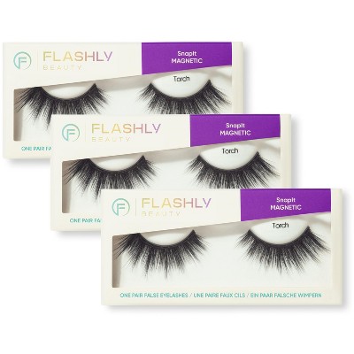 Flashly Beauty - Snapit Magnetic - False Eyelashes - Torch - Black ...
