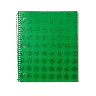 Five Star 100g College Ruled Notebook 11"x9.75" Olympic Green : Target