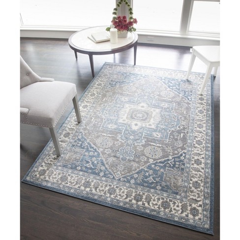 Rugs America Elise Oriental Transitional Area Rug : Target