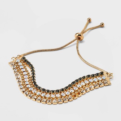 Twisted Bangle Bracelet Set 6pc - A New Day™ Gold : Target