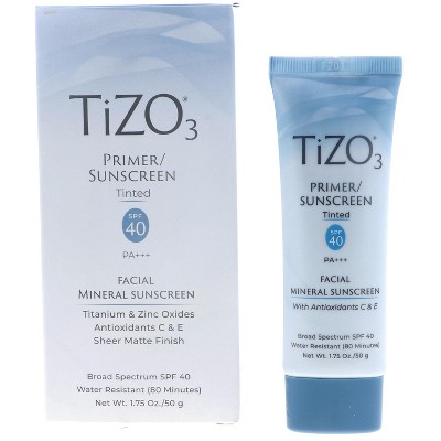 TIZO TiZO3 Facial Mineral Sunscreen Tinted SPF40, 1.75 oz : Target