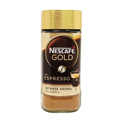 Nescafe Gold Espresso Roast Intense - 3.5oz : Target