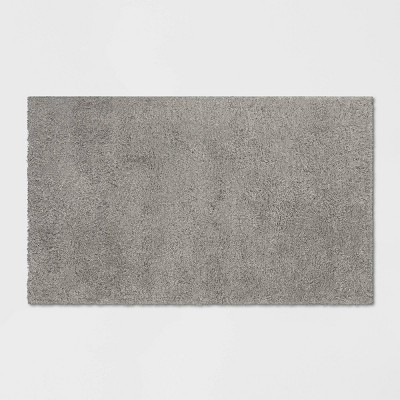2'5"x4' Solid Eyelash Woven Shag Accent Rug Gray - Project 62™ : Target