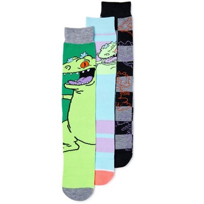 Nick 90s Nickelodeon Men's Rugrats Socks, 3-pack : Target