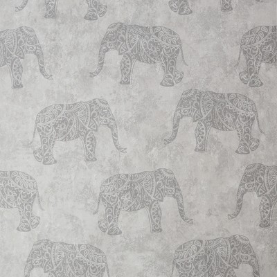 Moroccan Elephants Natural Wallpaper : Target