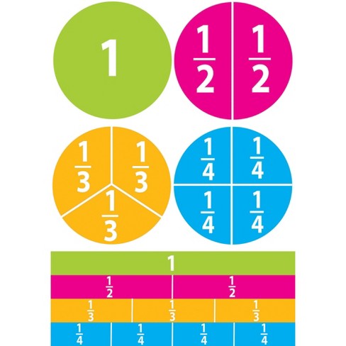 Ashley Productions Math Die-cut Magnets, Beginning Fractions : Target