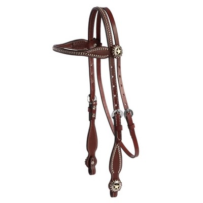Weaver Leather Texas Star Headstall & Breast Collar Set : Target