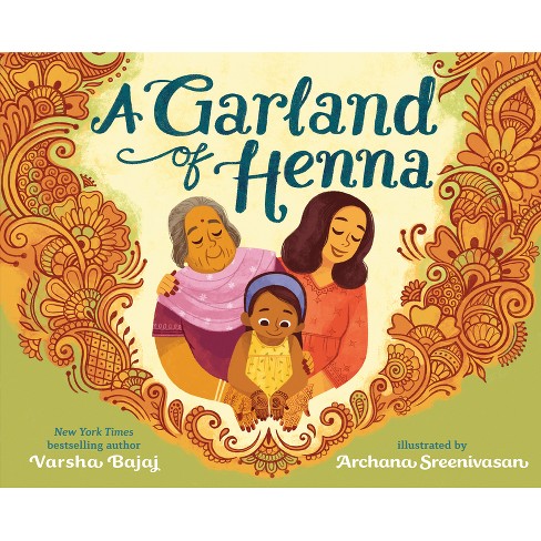 A Garland Of Henna - By Varsha Bajaj (hardcover) : Target