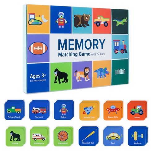 Wildkin Memory Matching Game 72 Pc : Target