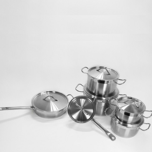 Berghoff Hotel 18/10 Stainless Steel Cookware Set : Target