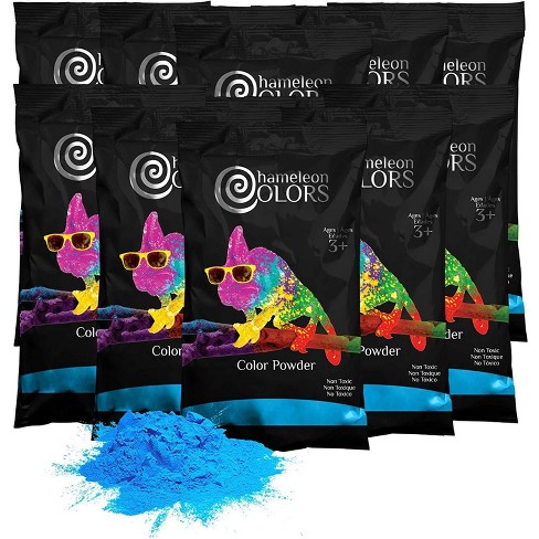 Chameleon Colors Color Powder, Vibrant Blue Holi Color, 10 Pounds (1 ...
