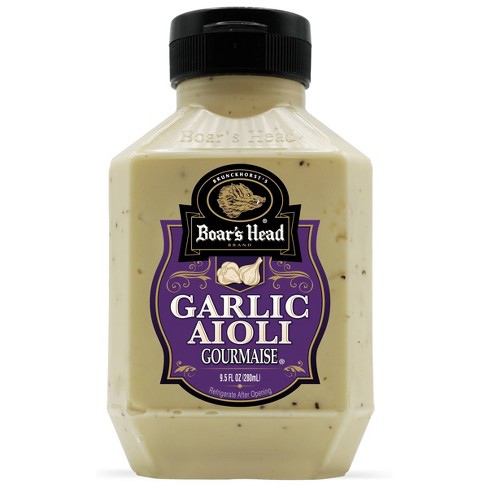 Boar's Head Garlic Aioli Gourmaise - 9.5oz : Target