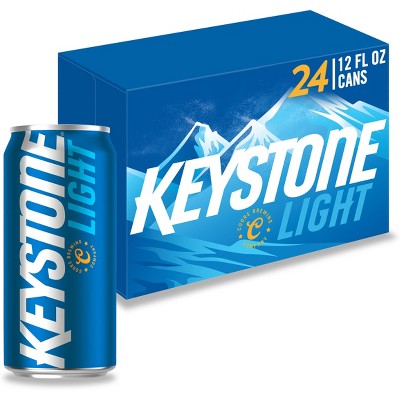 Keystone Light Beer - 24pk/12 Fl Oz Cans : Target