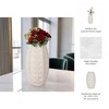 Modern Textured Dot Sculptural Porcelain Flower Vase for Home Decor ...