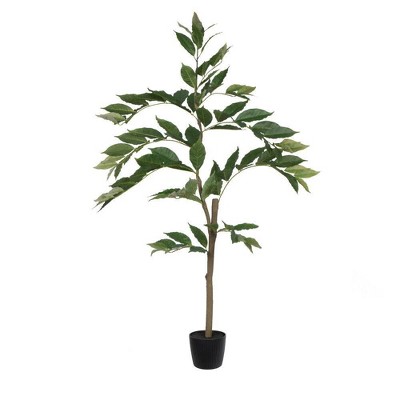Nearly Natural 5’ Cherry Blossom Artificial Tree : Target