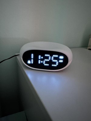 Candy Glow Alarm Table Clock With Color Changing Nightlight - Capello ...