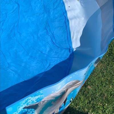 Intex Deep Sea Blue 8 Feet X 18 Inch Snapset Instant Round Above Ground ...