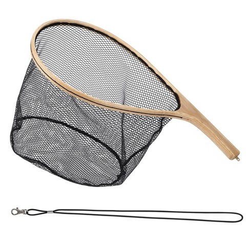 Whizmax Landing Net For Fly Fishing, Trout Fishing Net With Wooden ...