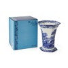Spode Blue Italian Hexagonal Vase, 10.5" Blue White : Target