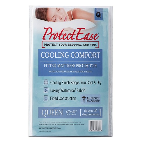 King Cooling Comfort Luxury Mattress Protector - Protectease ...