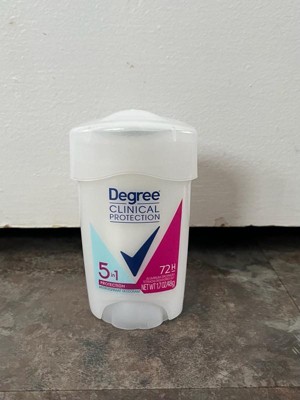 Degree Clinical Protection 5-In-1 Cream Antiperspirant - 1.7oz : Target