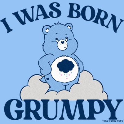 Care Bears I Was Born Grumpy Rain Cloud T-shirt - Light Blue - 5t : Target