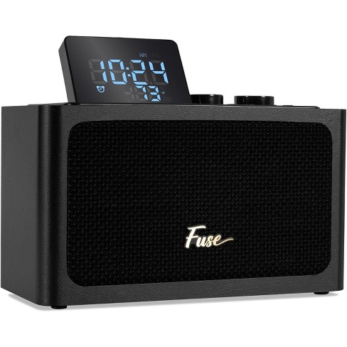 Fuse Zide Vintage Alarm Clock Radio | Fm Radio Speaker With Bluetooth ...