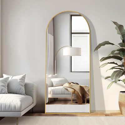 20" X 58" Full Length Floor Mirror Gold - Threshold™ : Target