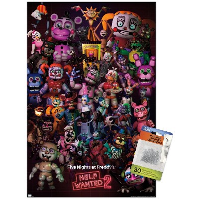 Trends International Five Nights At Freddy's - Ultimate Group Unframed ...