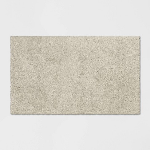 2'5"x4' Solid Eyelash Woven Shag Accent Rug Tan - Project 62™ : Target