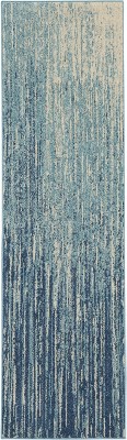 Nourison Rustic Textures Abrash Indoor Area Rug Light Grey Multi 7'10 ...