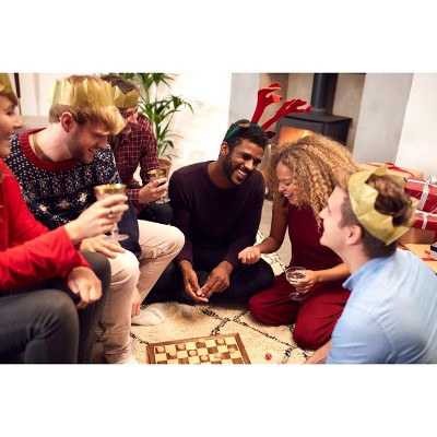 We Games Wooden Checkers With Stackable Ridges : Target