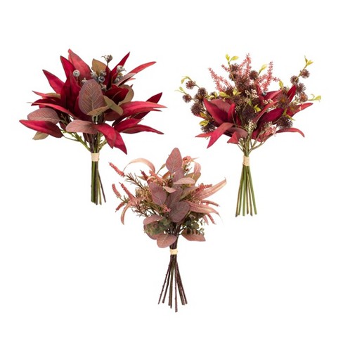 Melrose Fall Foliage Bouquet (set Of 6) : Target