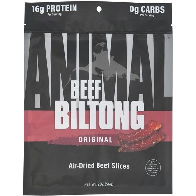 Universal Nutrition 2 Oz. Animal Beef Biltong High Protein Meat Snack ...