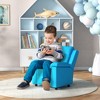 Qaba Kids Recliner Chair, Kids Leather Sofa Lounge Chair With Armrest ...