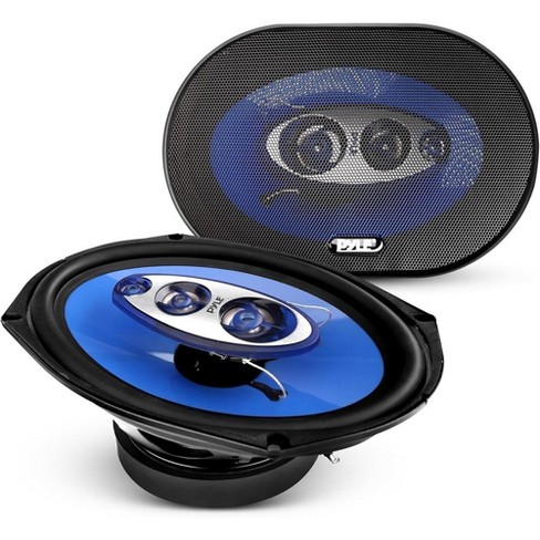 Pyle 7" X 10" 500w 4-way Quadriaxial Speaker System - Pl714bl : Target