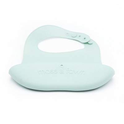 Moss And Fawn Gather & Roll Bib - Fern : Target