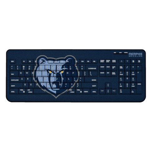 Keyscaper Memphis Grizzlies Solid Wireless Usb Keyboard : Target