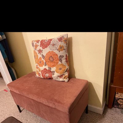 Medium Storage Bench With Metal Legs - Homepop : Target