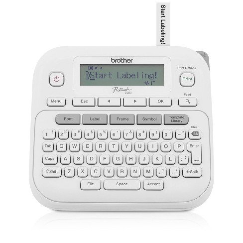 Brother P-touch Pt-d220 Desktop Label Maker: Mobile Printer, Lcd ...
