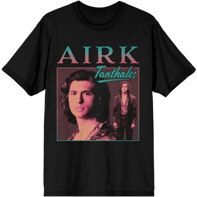 Willow On Disney+ Airk Tanthalos Heartthrob Women's Black Crew Neck ...