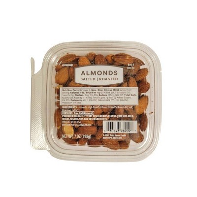 Roasted Salted Almonds - 7oz : Target