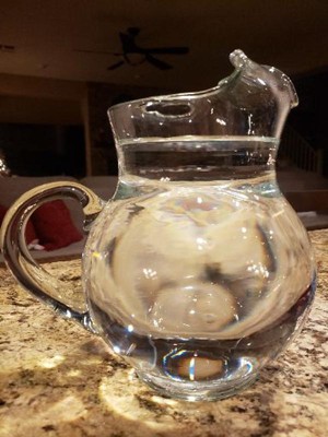 90.6 Fl Oz Glass Round Pitcher With Handle - Threshold™ : Target