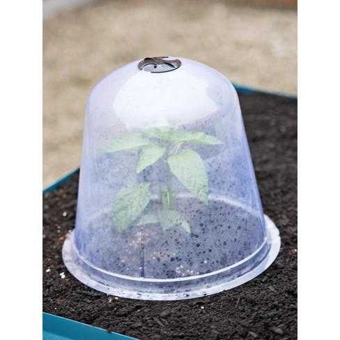 Gardeners Supply Company Large Garden Cloche Plant Protector | Clear ...